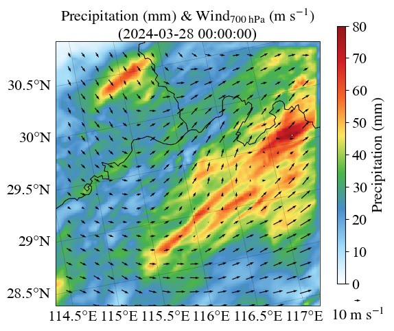 wrfout绘图 — PREMIC Guide 文档